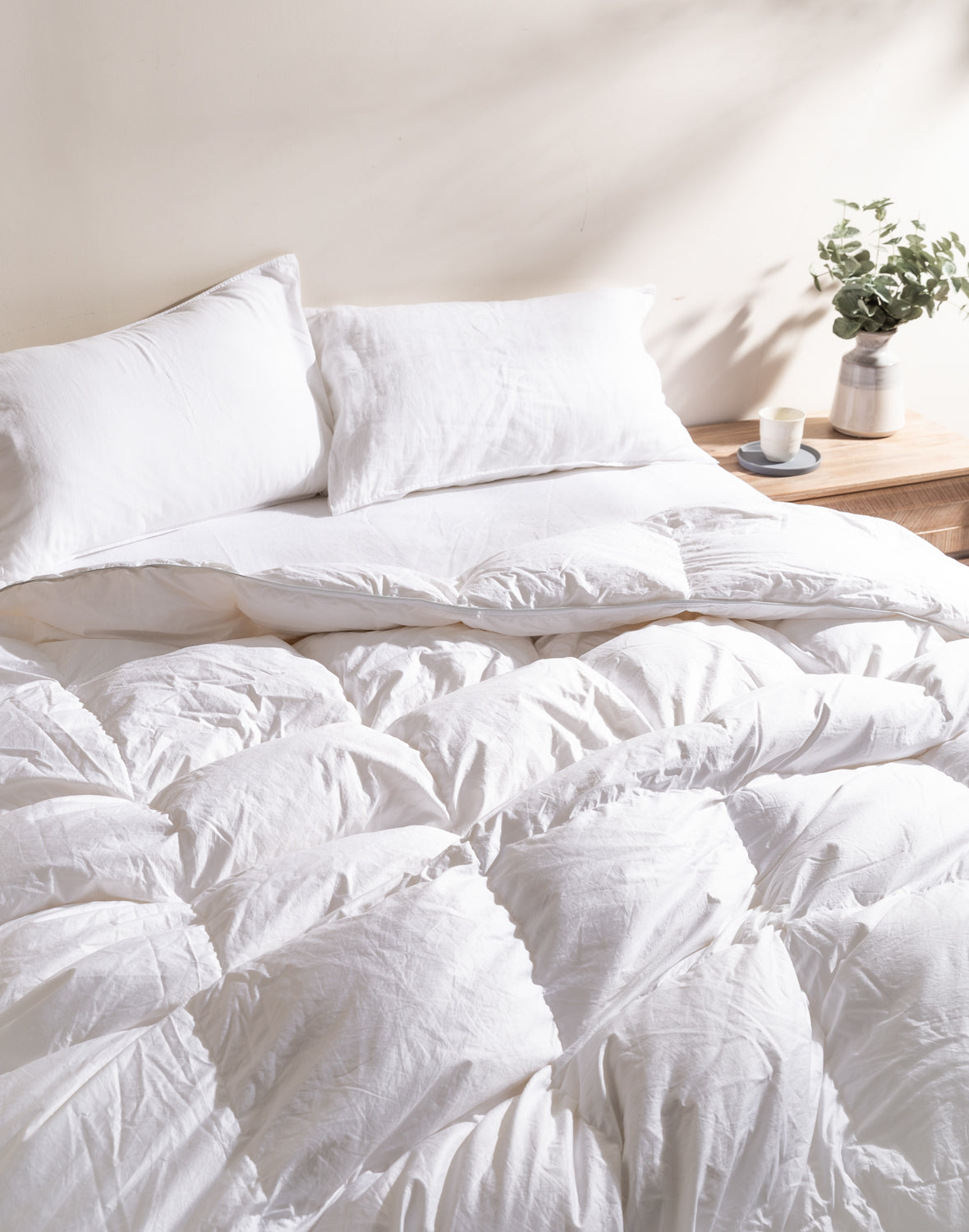 Canadian Hutterite White Goose Down Duvet – Wilet
